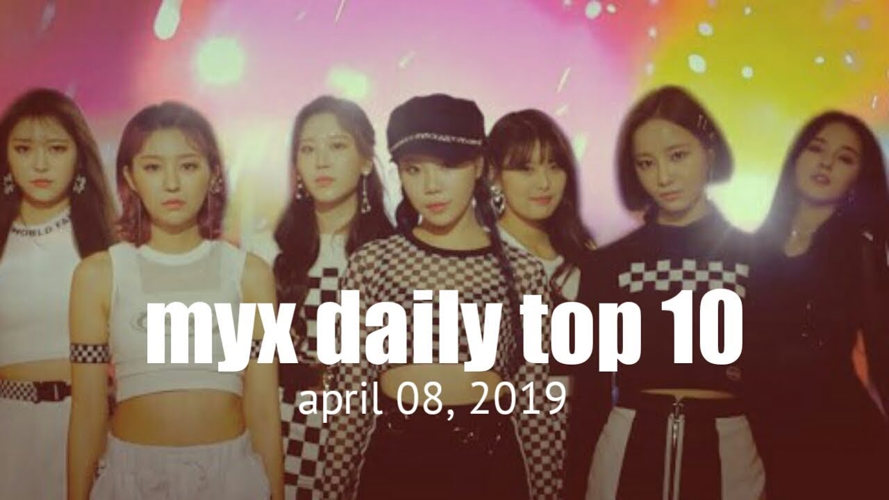 MYX DAILY TOP 10 | April 08, 2019 - YouTube