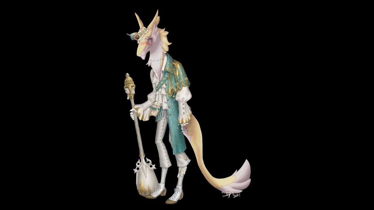 Speedpaint: IDV "Cheese" Gravekeeper but Sergal - YouTube