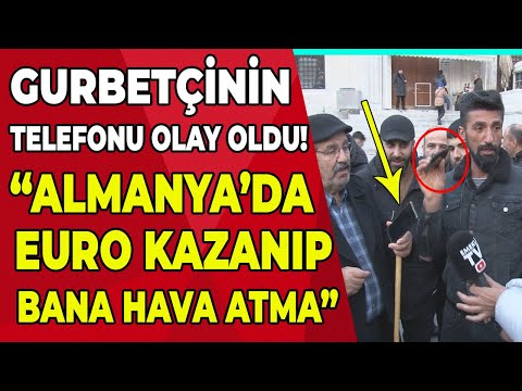 Yurtdışında yaşayanlara telefon tepkisi! Ortalık karıştı! Son dakika sokak röportajları Emekli TV