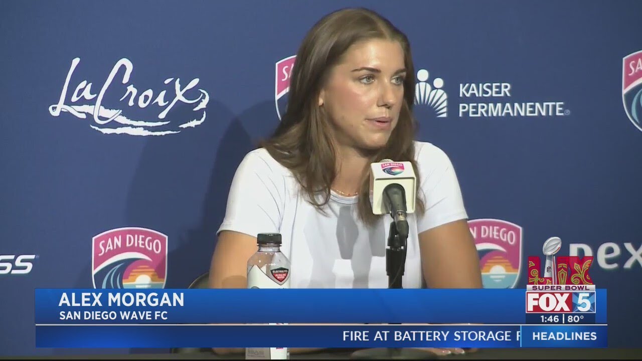 Alex Morgan calls retirement ‘the right decision at this time’ - YouTube