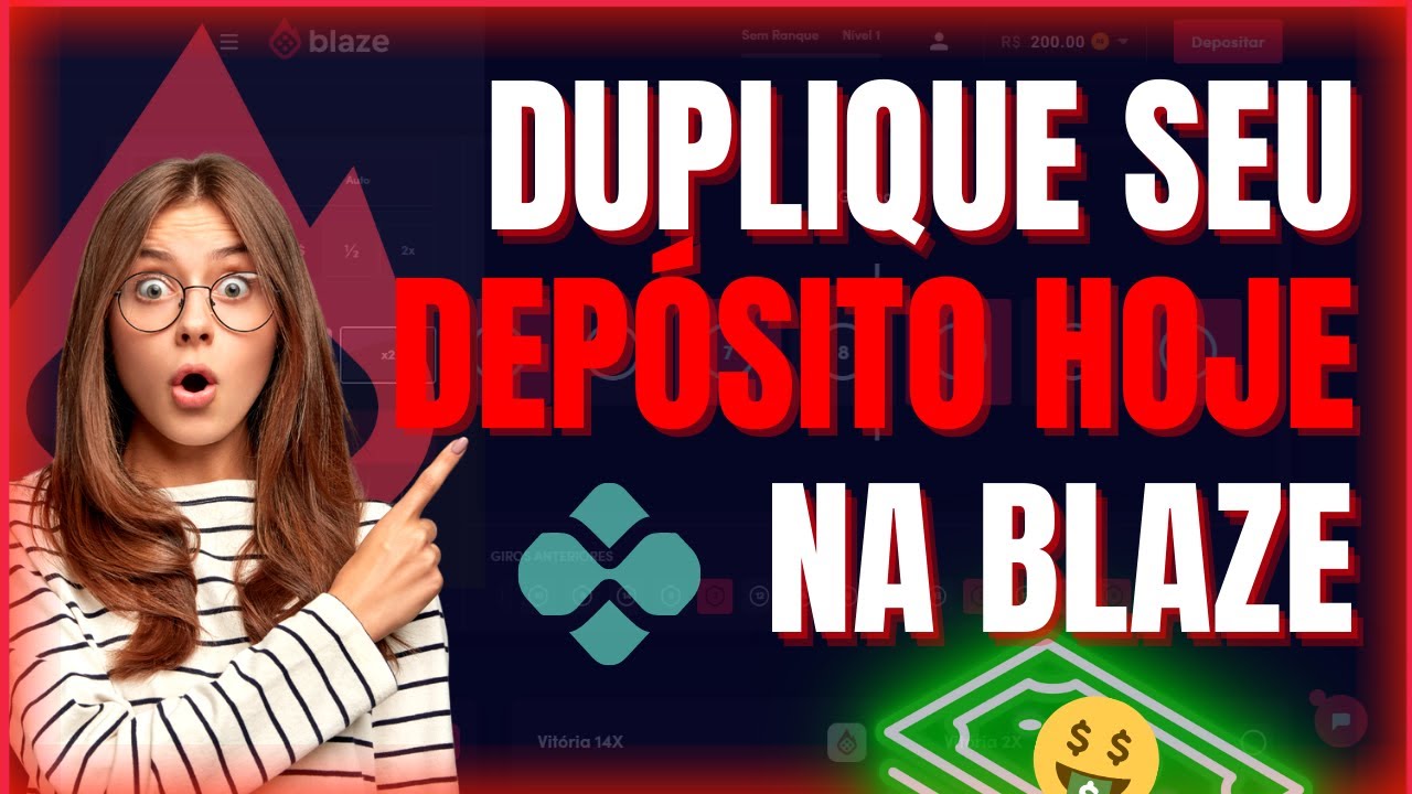 COMO DEPOSITAR NA BLAZE COM PIX E GANHAR 2 VEZES MAIS - YouTube