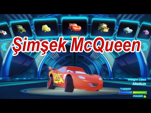 ŞİMŞEK MCQUEEN İLE 1. OLDUK! | ARABALAR 2 OYUNU