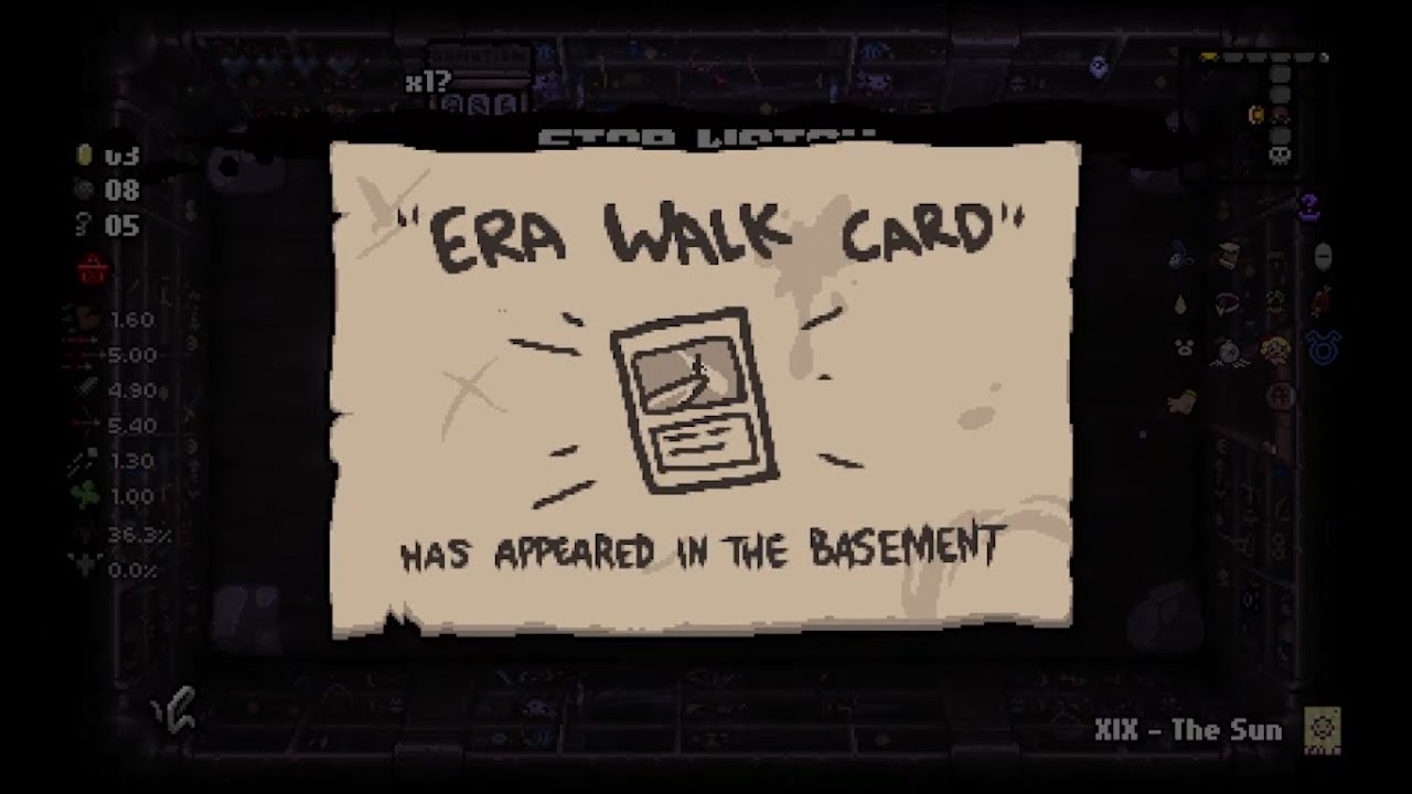 How to Unlock Era Walk (The Binding of Isaac Repentance) - YouTube