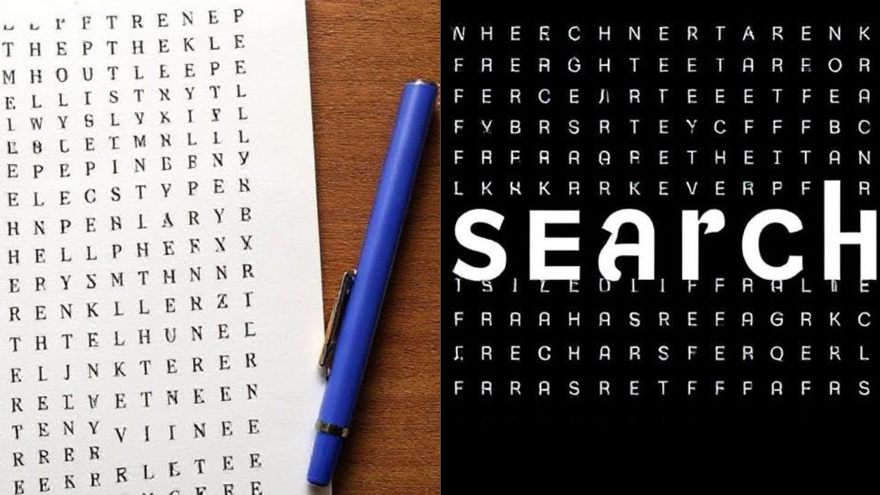 Word Search Challenge | Puzzle Challenge | Video Game - YouTube