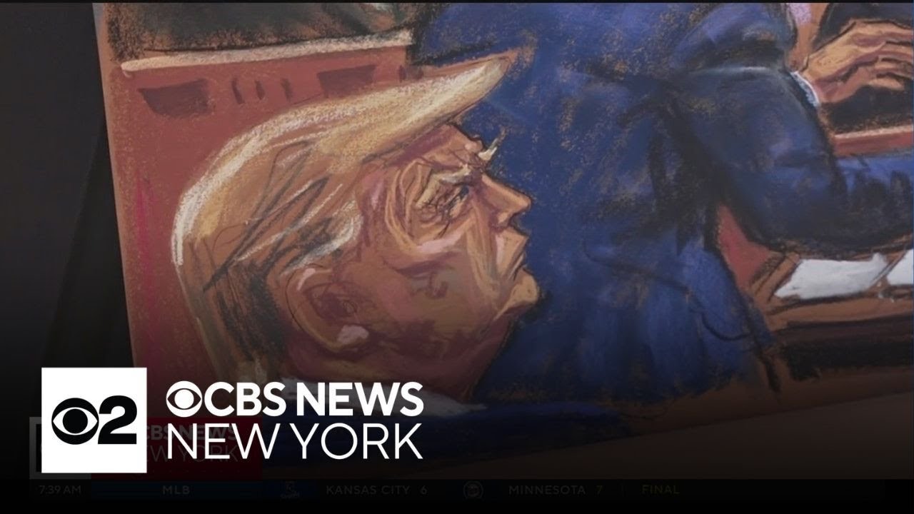 Meet the courtroom sketch artists at Donald Trump's "hush money" trial ...