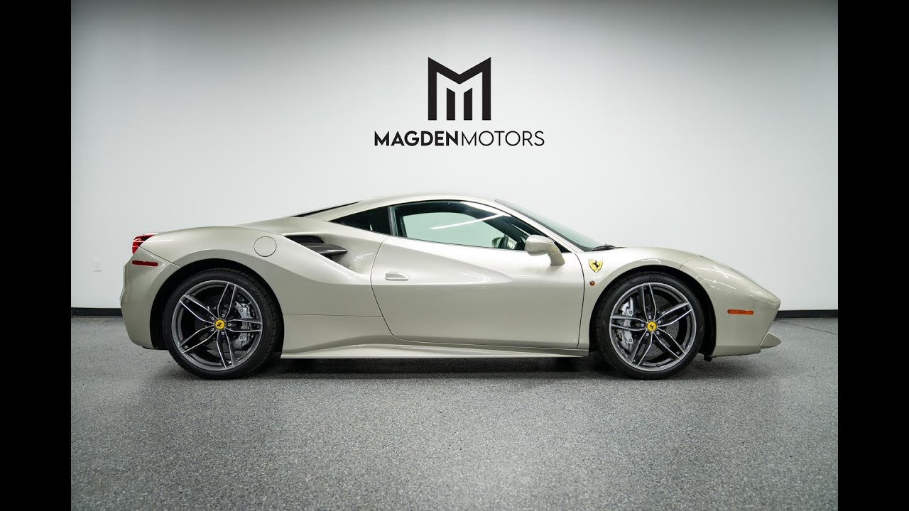 2019 Ferrari 488 GTB in Rare Nuovo Grigio Ingrid over Black Daytona ...