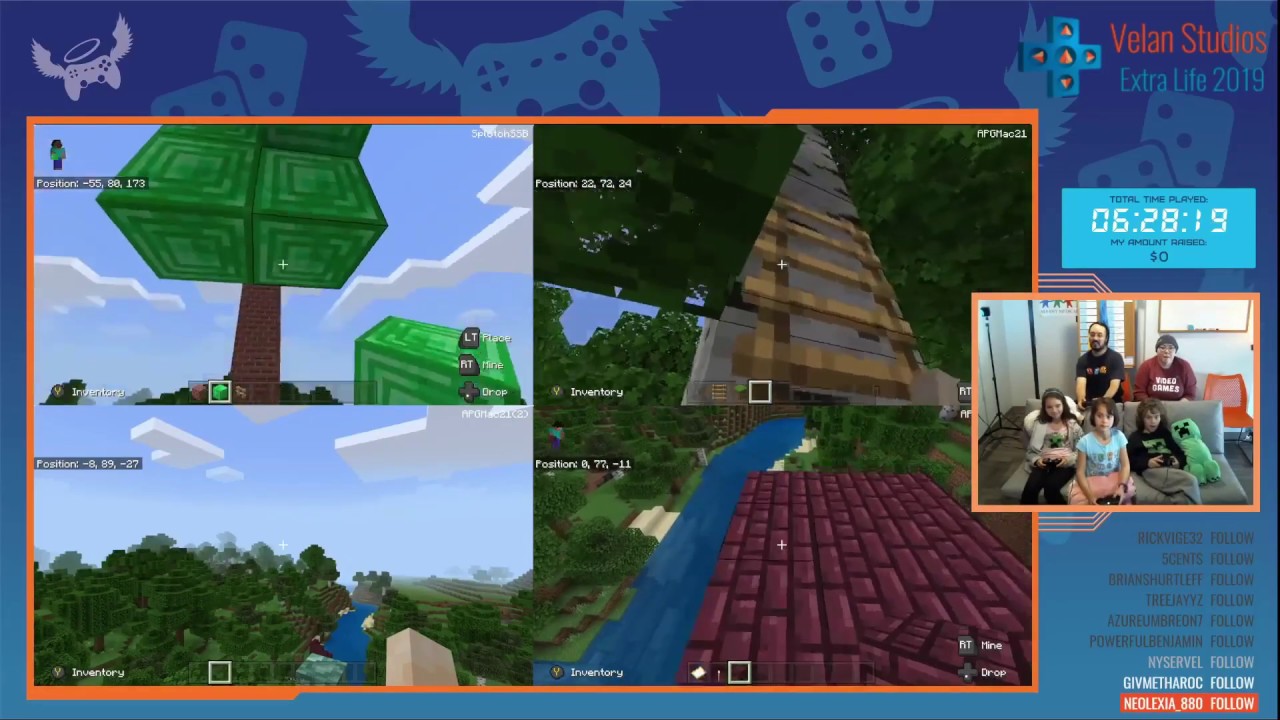 Extra Life 2019 - Hour 7 - Minecraft - YouTube