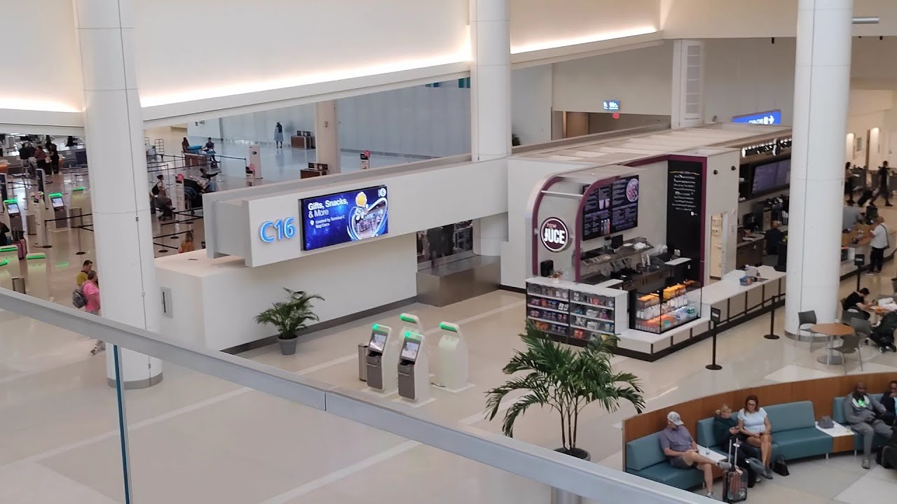 The all new Bright Line station and Terminal C expansion at the Orlando ...