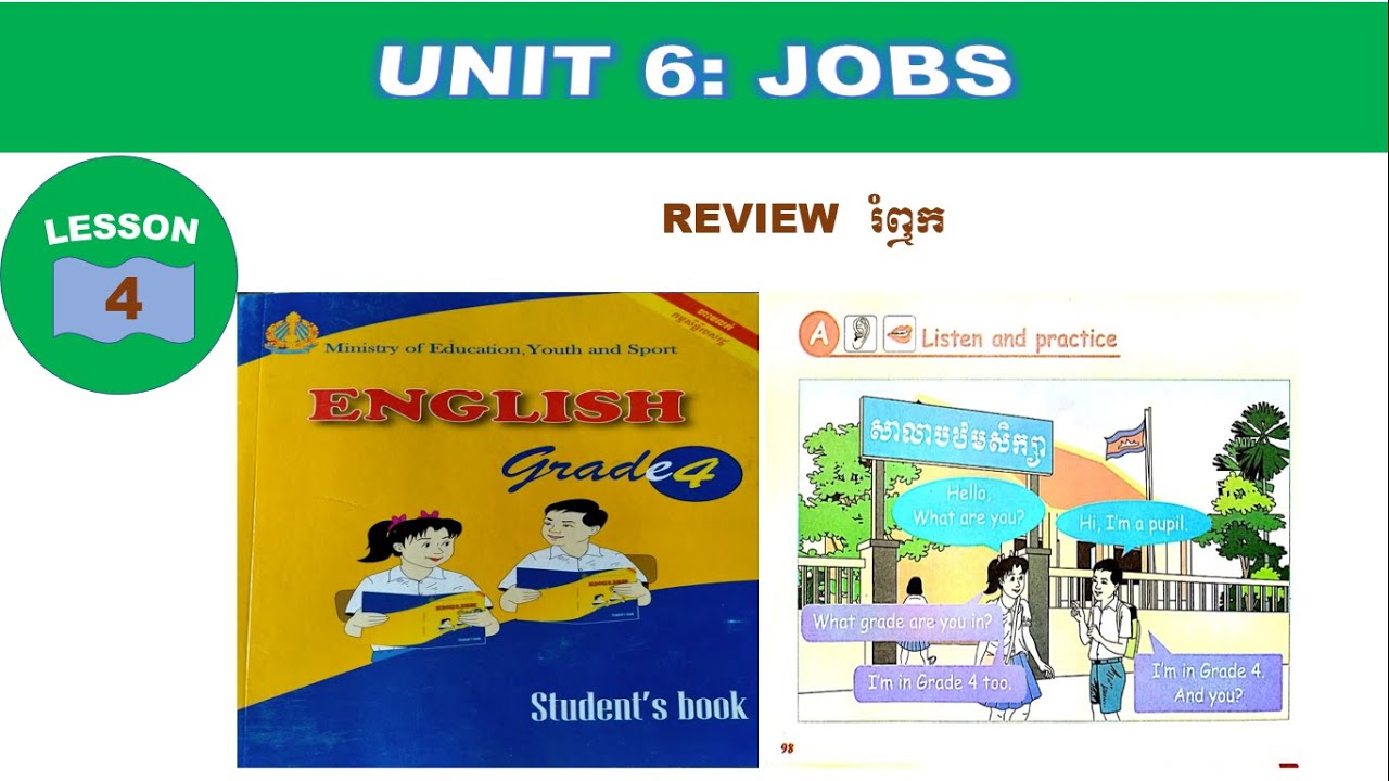 Unit6 Lesson4: Review. English grade 4 - YouTube