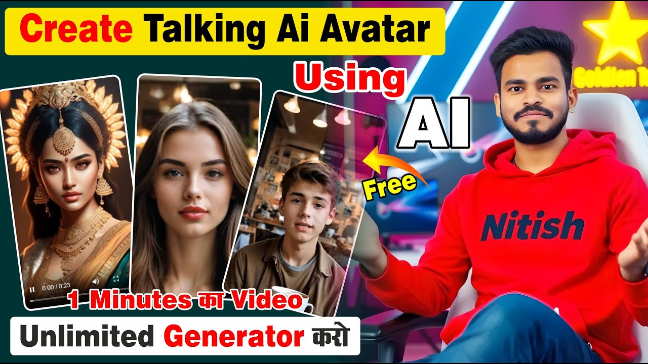 How To Create A Talking Ai Avatar In Under 2 Minutes | Free Talking Ai ...