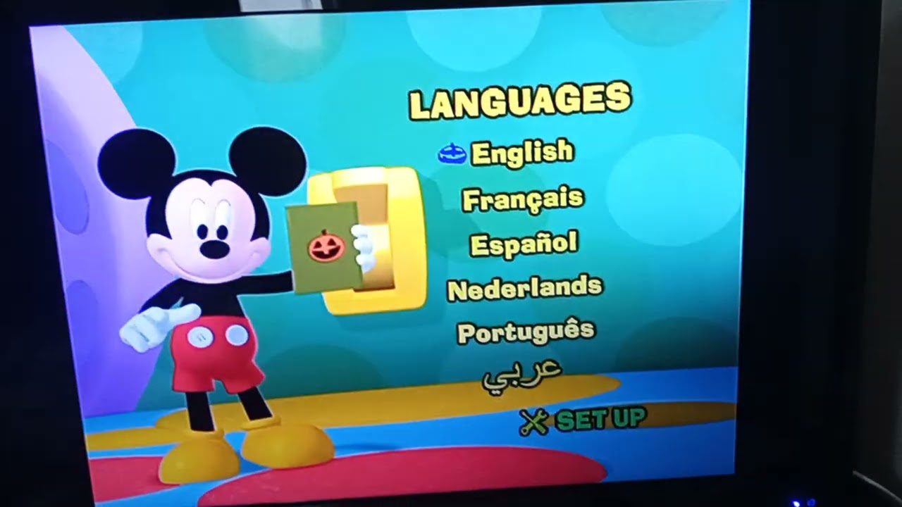 Mickey Mouse Clubhouse Dvd Menu