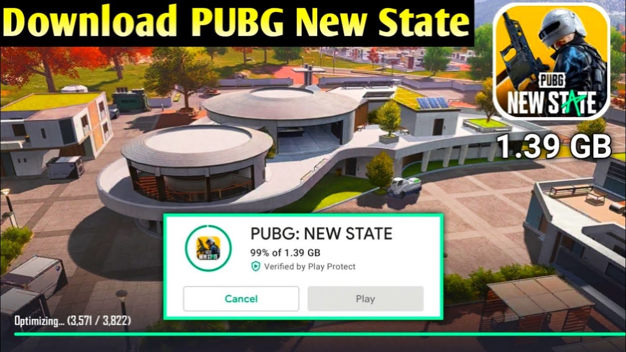 How to Download PUBG New State and Create Account link with Facebook ...