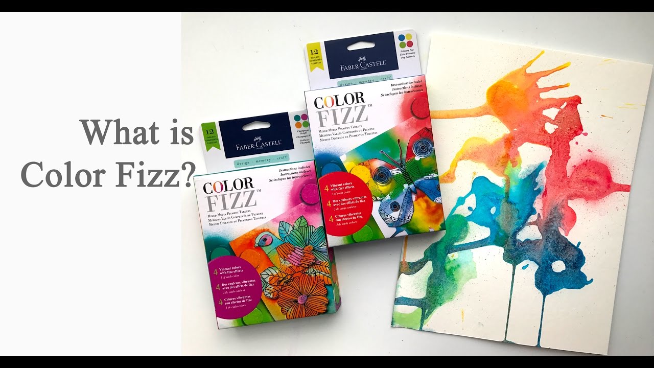 An Introduction to Color Fizz from Faber-Castell Design Memory Craft by ...
