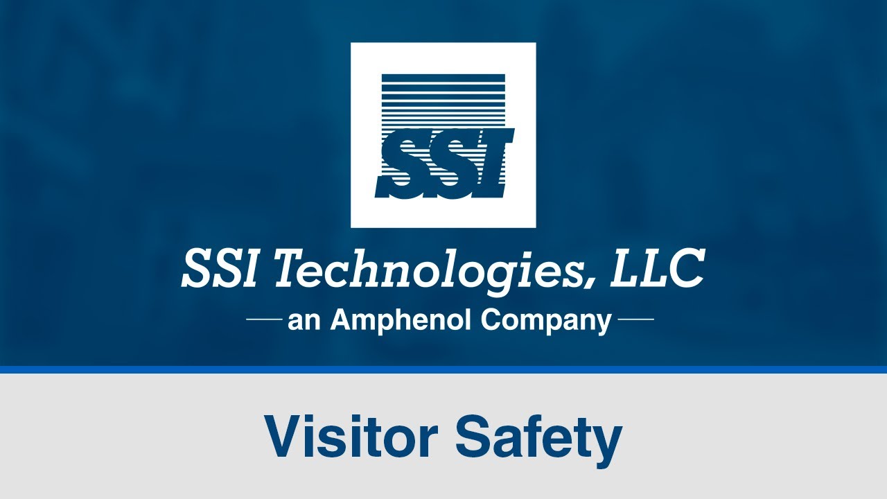 SSI Technologies, LLC - Safety Video - YouTube