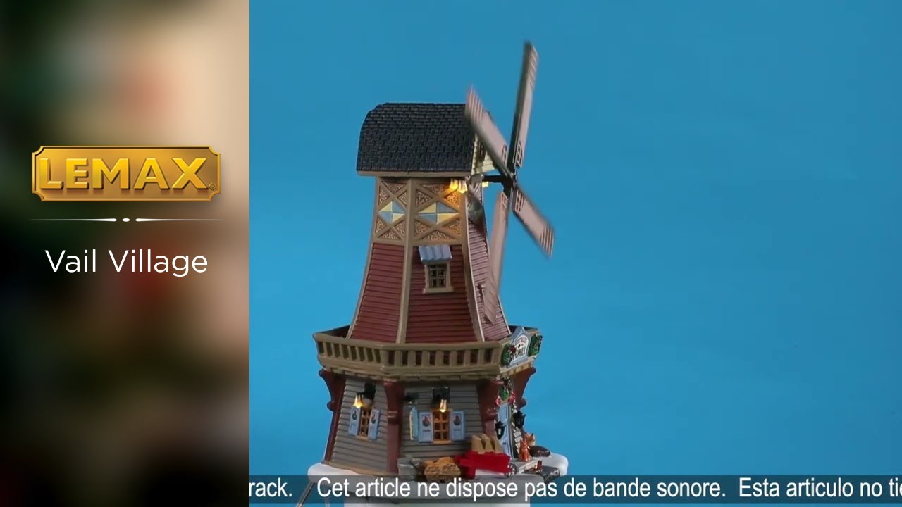 Lemax 45678 Harvest Valley Windmill - YouTube