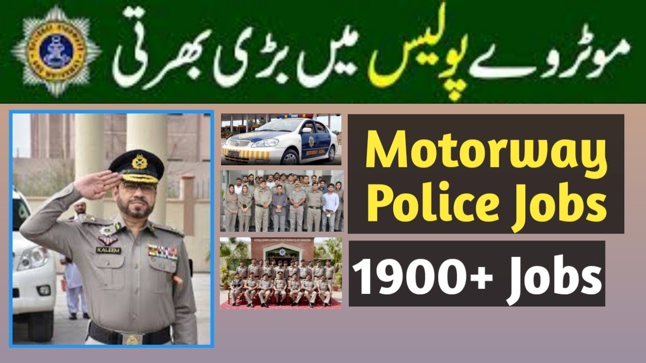 new motorway police jobs 2023 | latest national highway and motorway ...