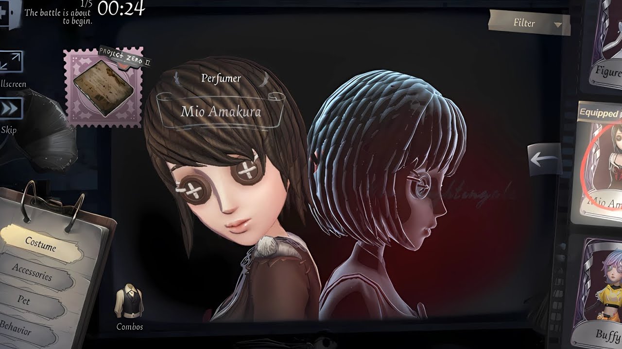 Identity v|This skin still the best crossover skin for Perfumer !"Mio ...