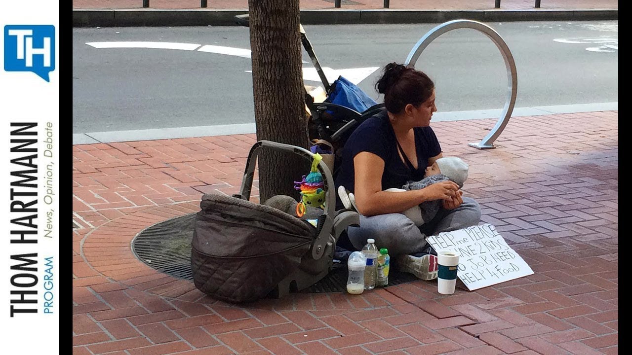 Is Panhandling with an Infant a Form of Abuse? - YouTube