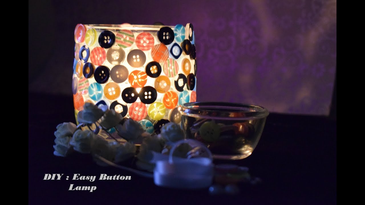 DIY Easy Button Lamp | Homemade - YouTube