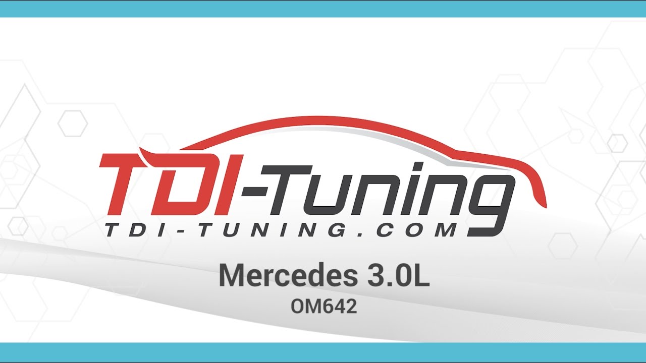 Mercedes 3.0L OM642 - YouTube