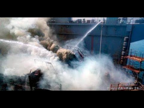 How does the crew fight a fire on a submarine? - YouTube