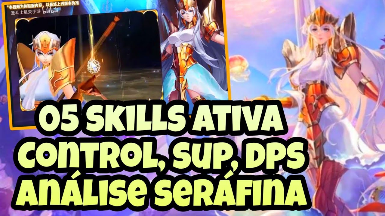 Analise Vídeo Serafina Gameplay Revelação: Controle, Buffer e DPS ...