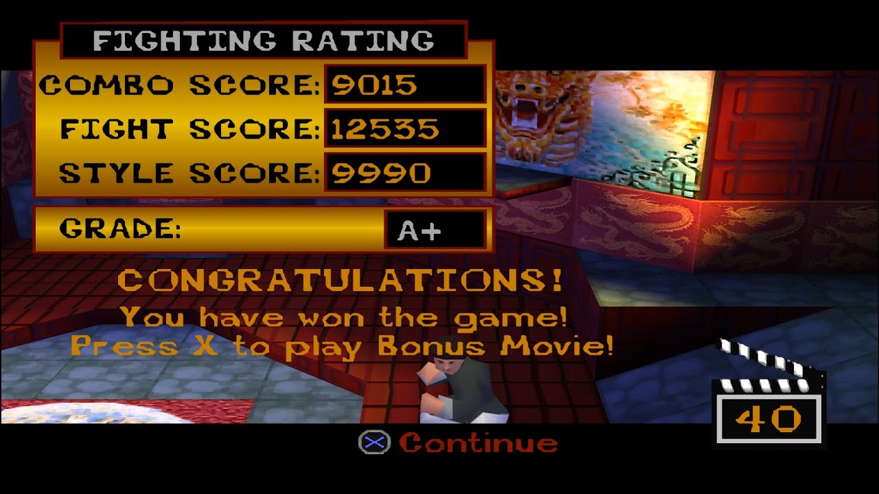 Full Game Play: Jackie Chan Stuntmaster (FullHD 1080p) + Secret video ...