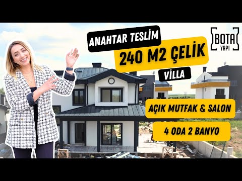 HAFİF ÇELİK VİLLAMIZI TESLİM ETTİK