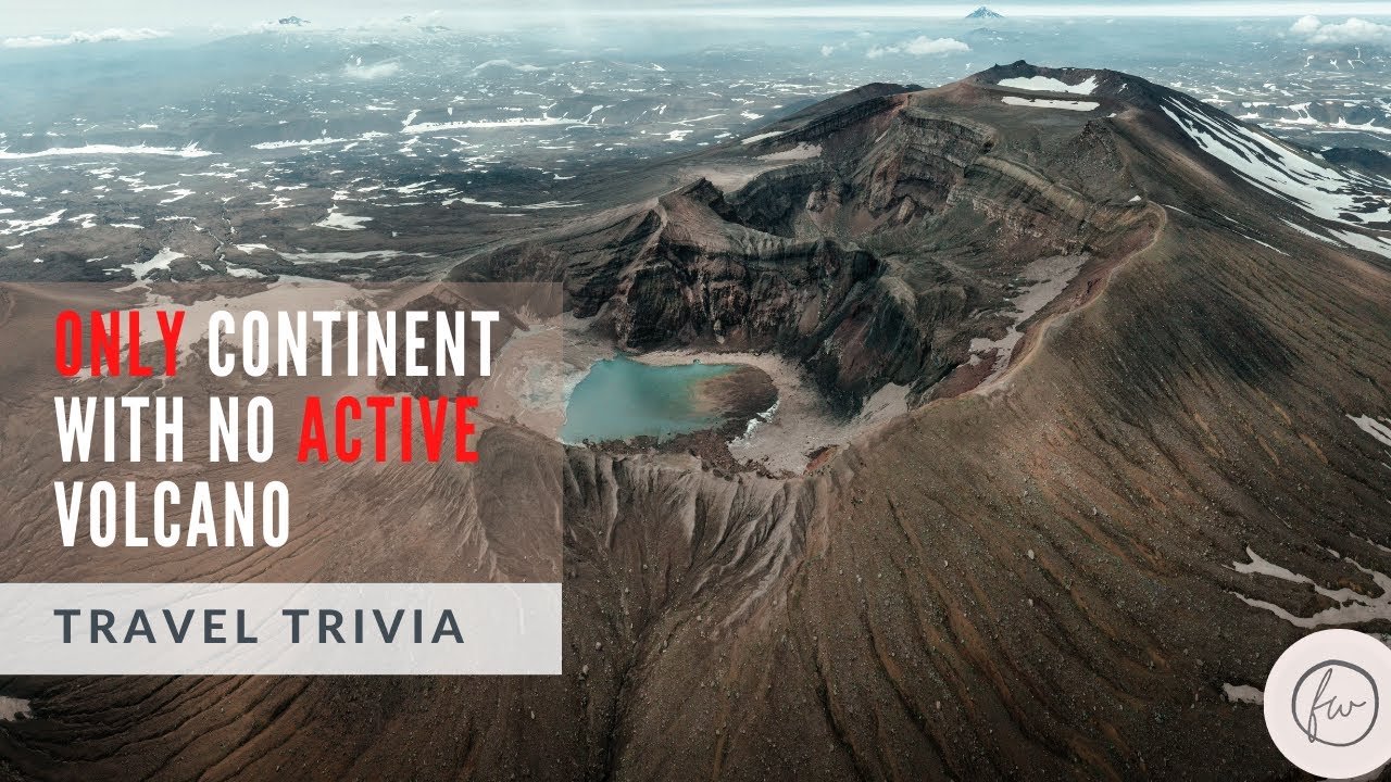 [DID YOU KNOW?] THE ONLY CONTINENT WITH NO ACTIVE VOLCANO | #SHORTS # ...