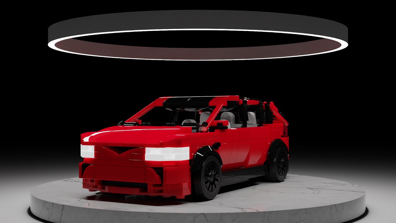 LEGO Tesla Model X Demo | Instructions Available - YouTube