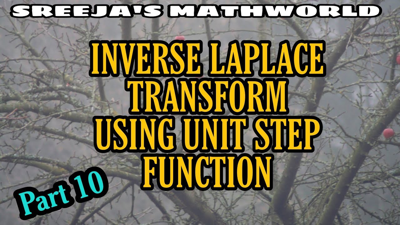 Module 4-Laplace Transform- (Part 10) -Inverse Laplace transform using ...