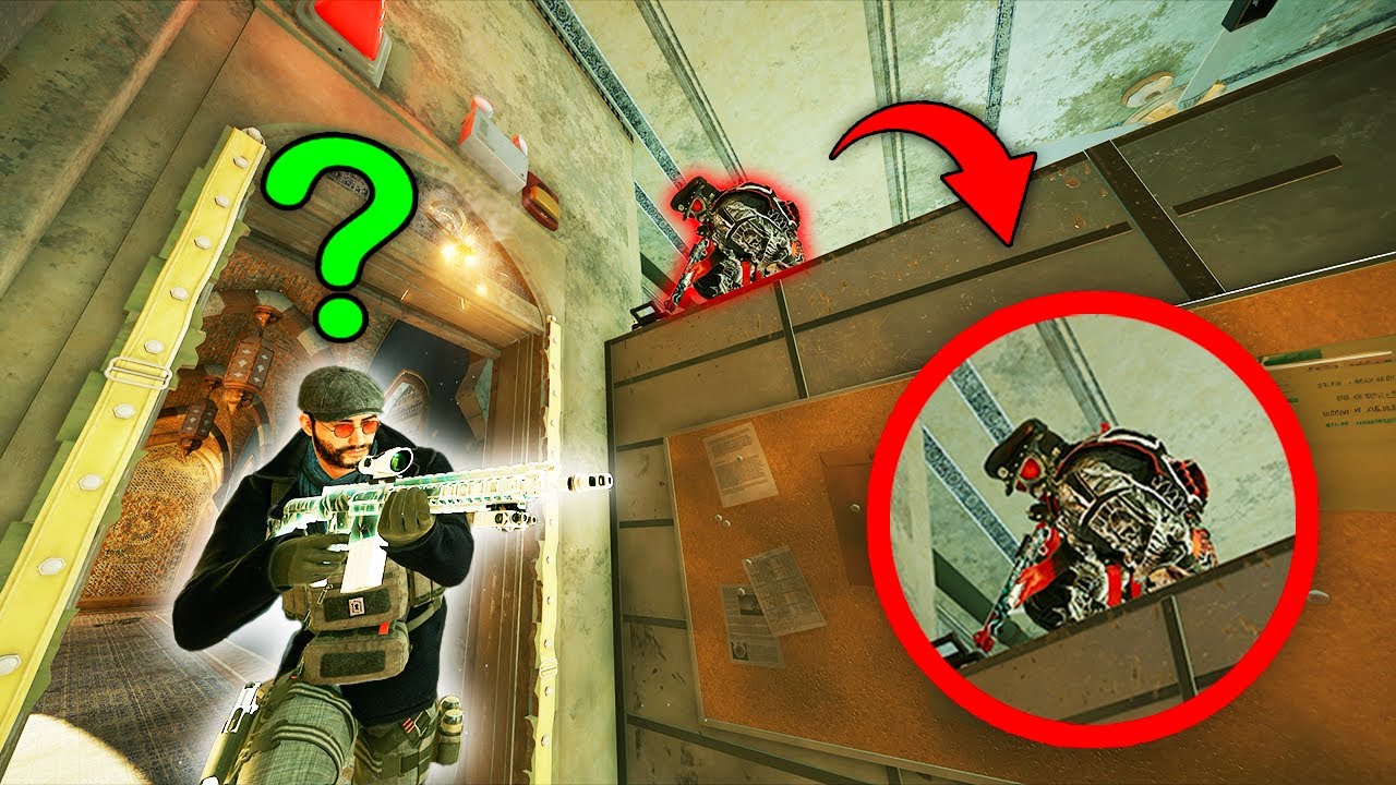 How To Be INVISIBLE in RAINBOW SIX SIEGE... - YouTube