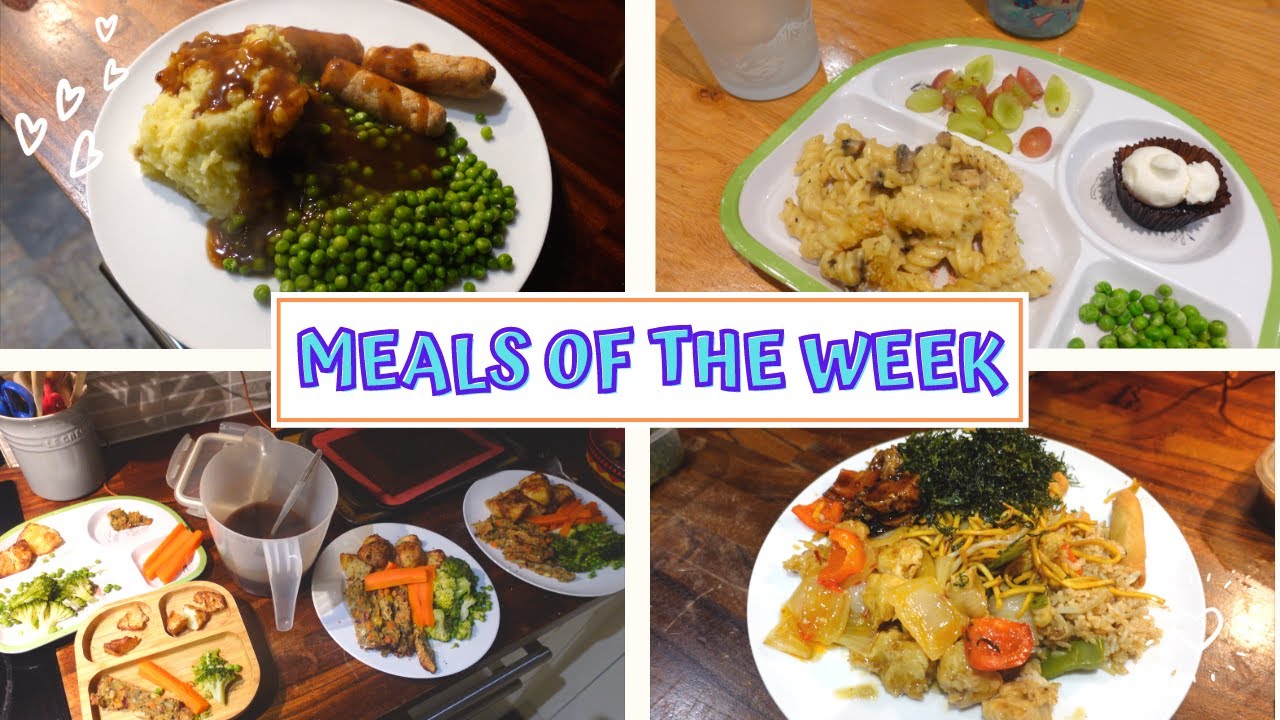 MEALS OF THE WEEK | What we ate this week! | Easy dinner inspiration ...
