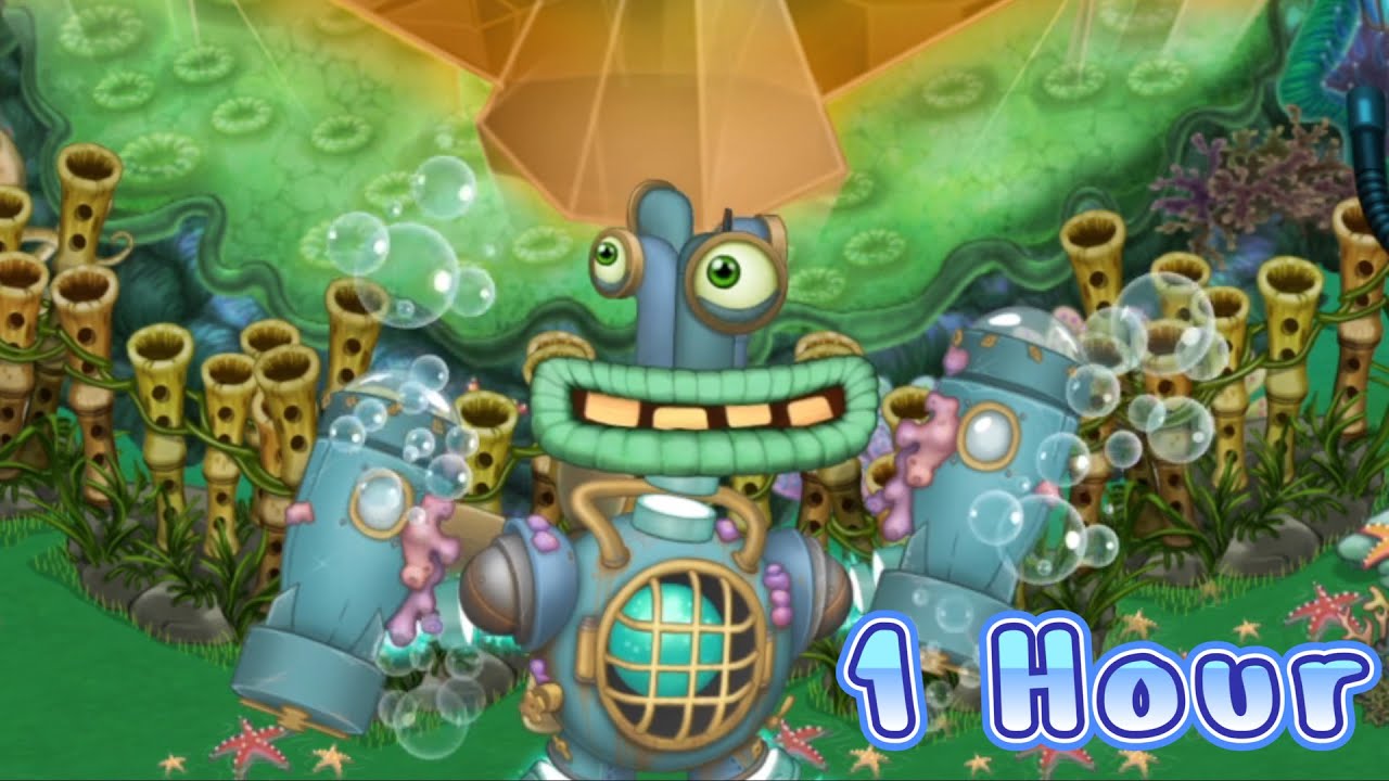 Water Island Epic Wubbox 1 Hour - My Singing Monsters! 4K - YouTube