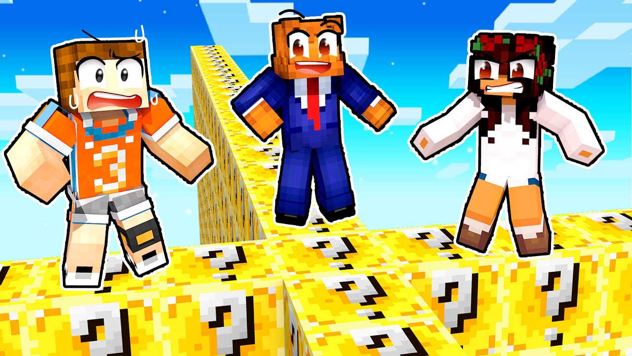 Transformers Lucky Block Walls In Minecraft - YouTube