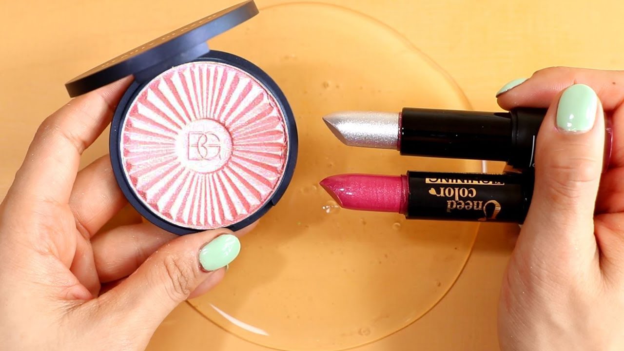 Slime Coloring Compilation With. MakeUp! Most Satisfying Slime Video ...