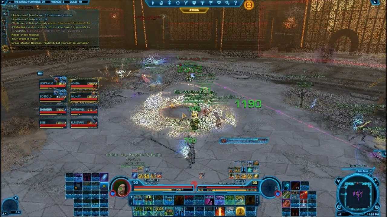 SWTOR Dread Master Brontes Dread Fortress Oricon -8 man- Hard Mode ...