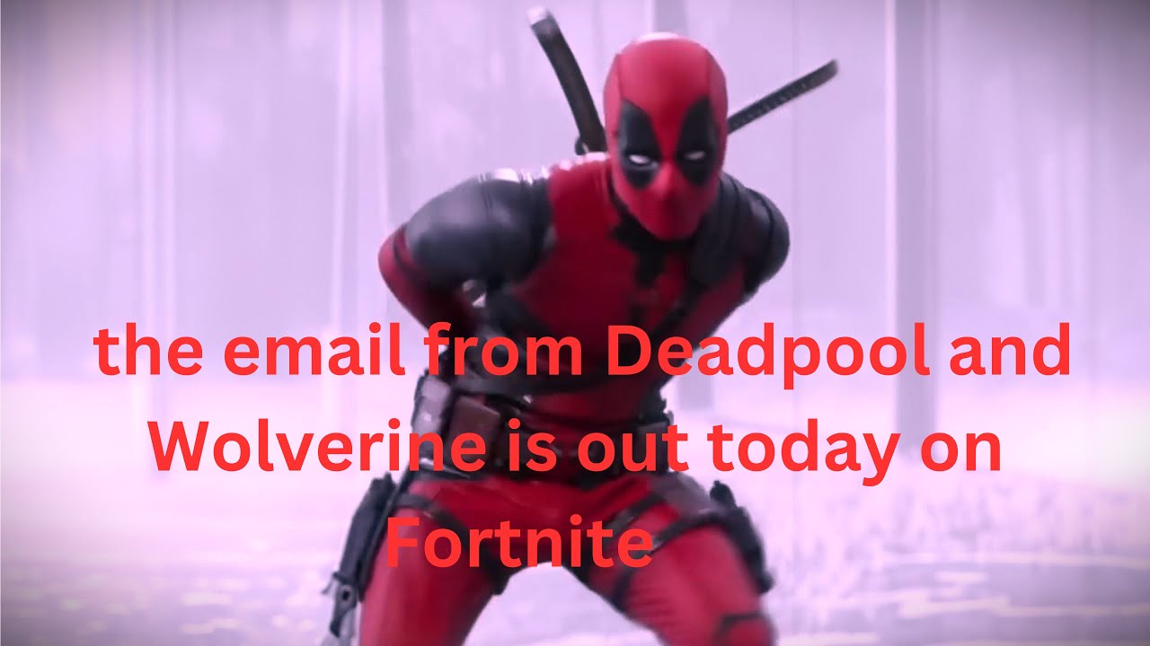 The e moat from deadpool and wolverine came today - YouTube