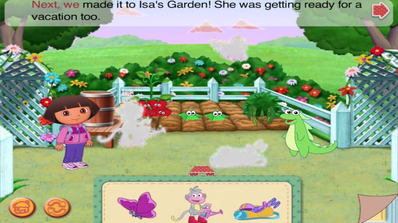 Dora the Explorer Dora & Diego Vacation Adventure & Dora Puzzle Game ...