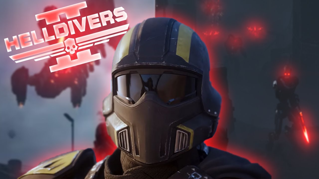 Helldivers 2 is literally terminator warfare... - YouTube