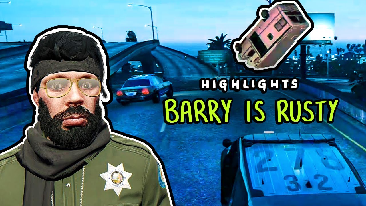 BARRY IS BACK. AND HE'S A BIT RUSTY • GTA 5 RP HIGHLIGHTS - YouTube