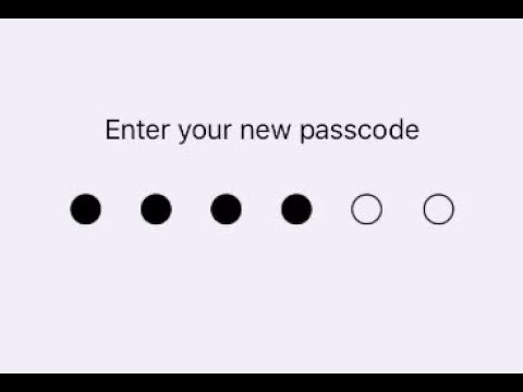 How to change the passcode or pincode on your iphone IOS 11 - YouTube