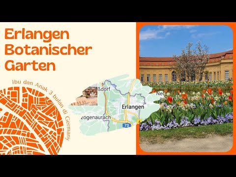 Cantiknya Erlangen Botanical Garden || Ibu dan Anak Di Germany