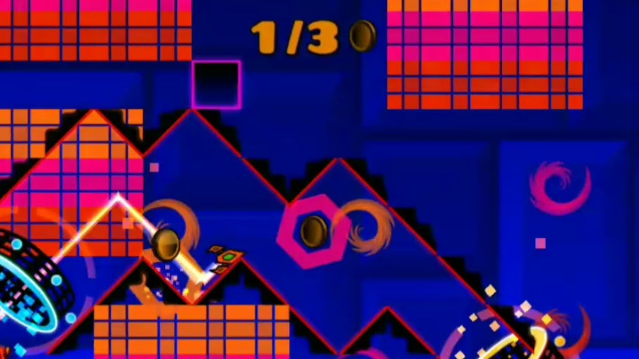 I made my first decorated level on GD!!! - YouTube