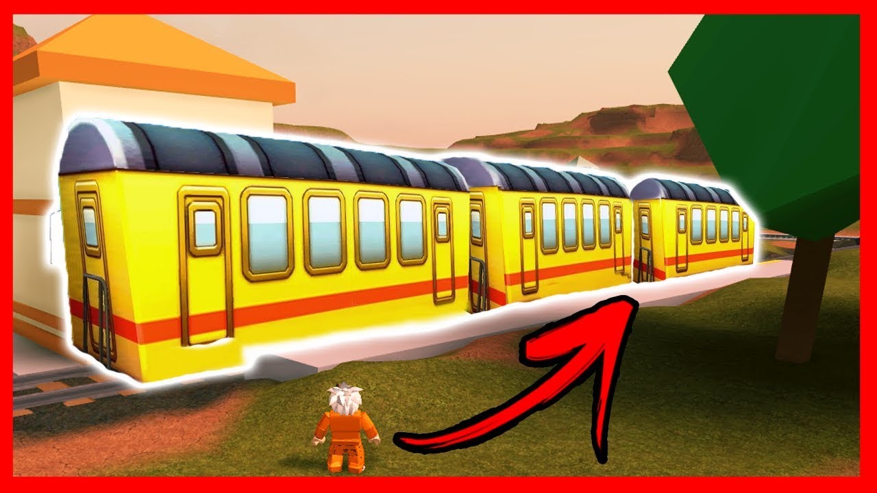 LOS TRENES LLEGAN A JAILBREAK! - ROBLOX - YouTube
