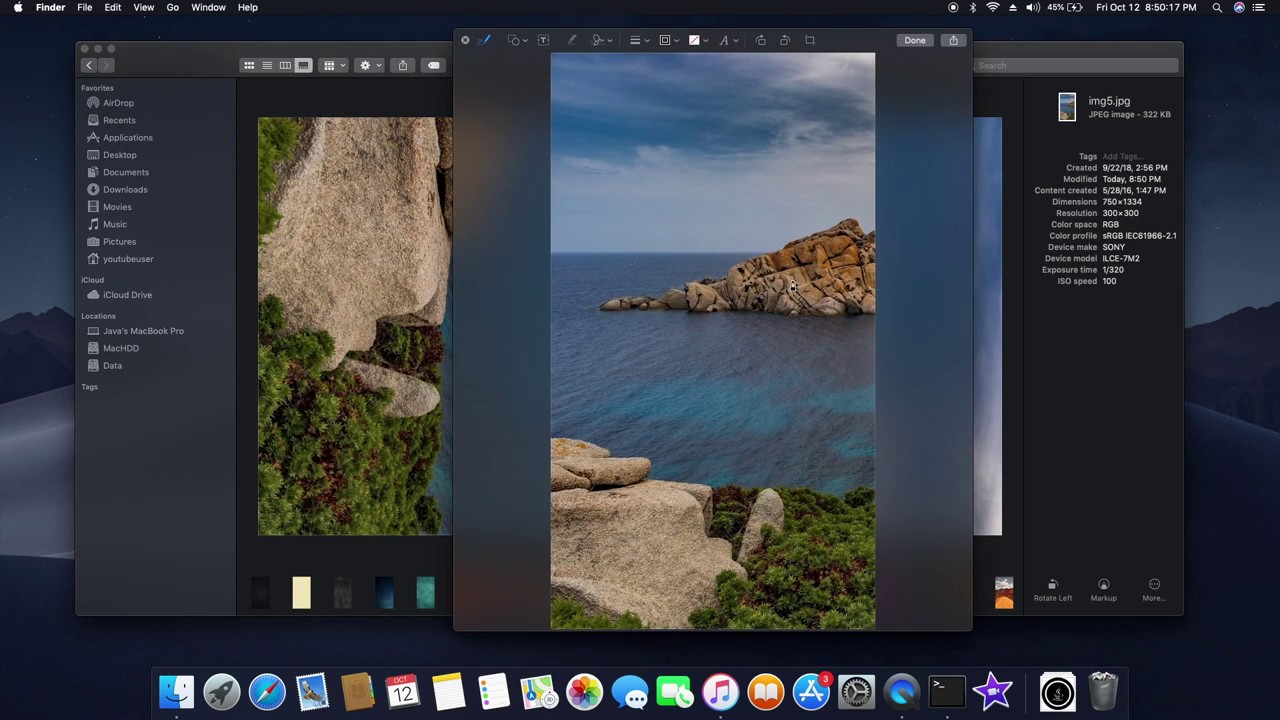 Gallery View | Mac OS Mojave - YouTube
