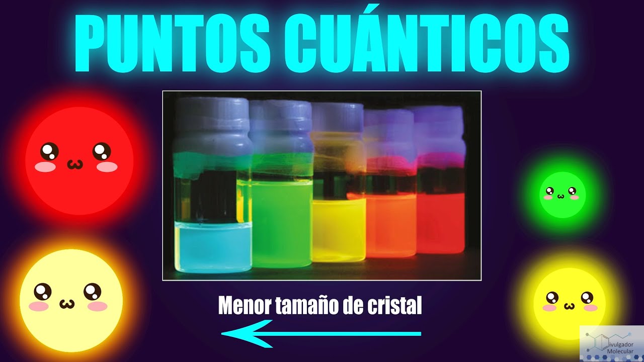 ¿Qué son los quantum dots? (puntos cuánticos) | Divulgador Molecular ...