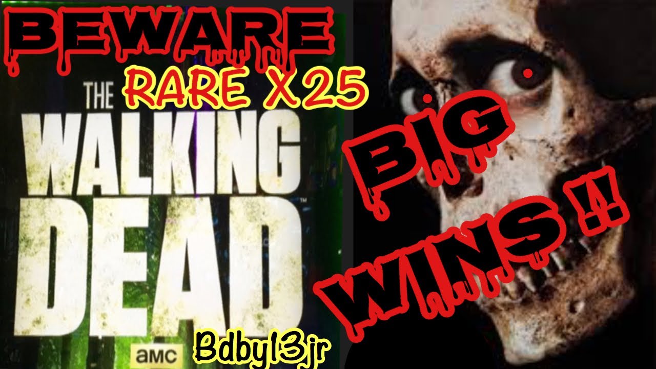 HUGE WINS!! 🔥 THE WALKING DEAD - INSANE RUN WITH RARE X 25 - YouTube