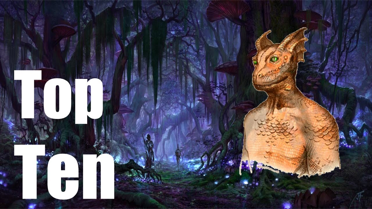 Top Ten Argonians of the Elder Scrolls - YouTube