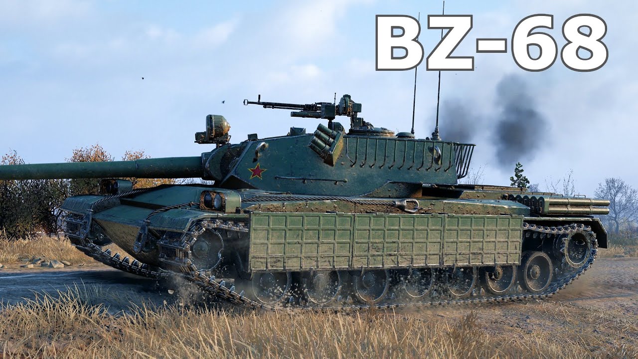 World of Tanks BZ-68 - 9 Kills 8,7K Damage - YouTube